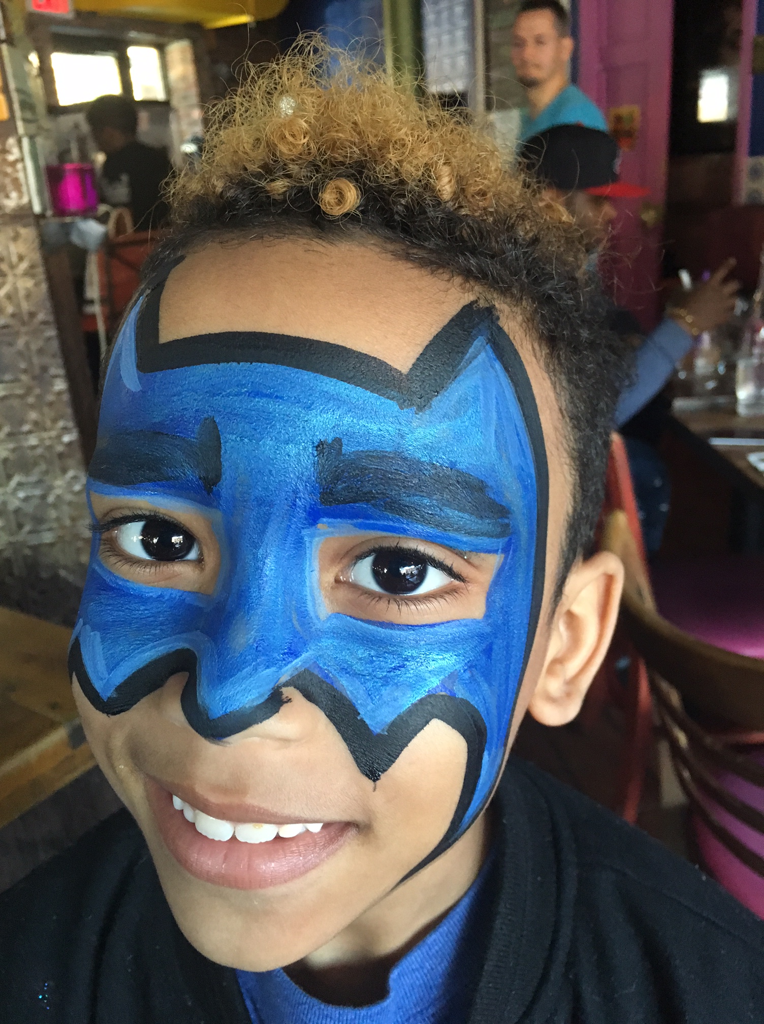 BlueBatman | Faces By Juliet NYC